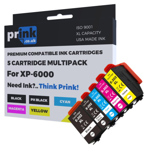 Epson XP-6000 Ink Cartridges - Compatible