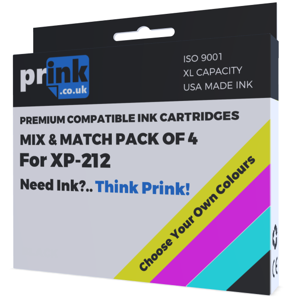 Epson XP-212 Ink Cartridges - Prink - Print Ink Perfection